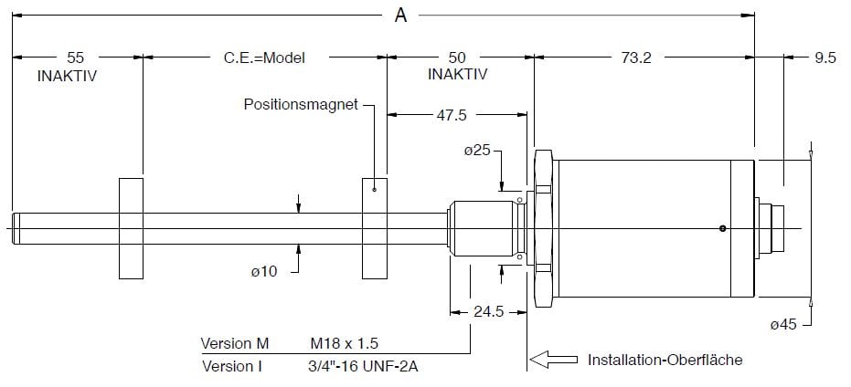 Magnetostrictive Sensor MRG
