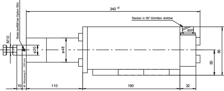 LVDT sensor VMI